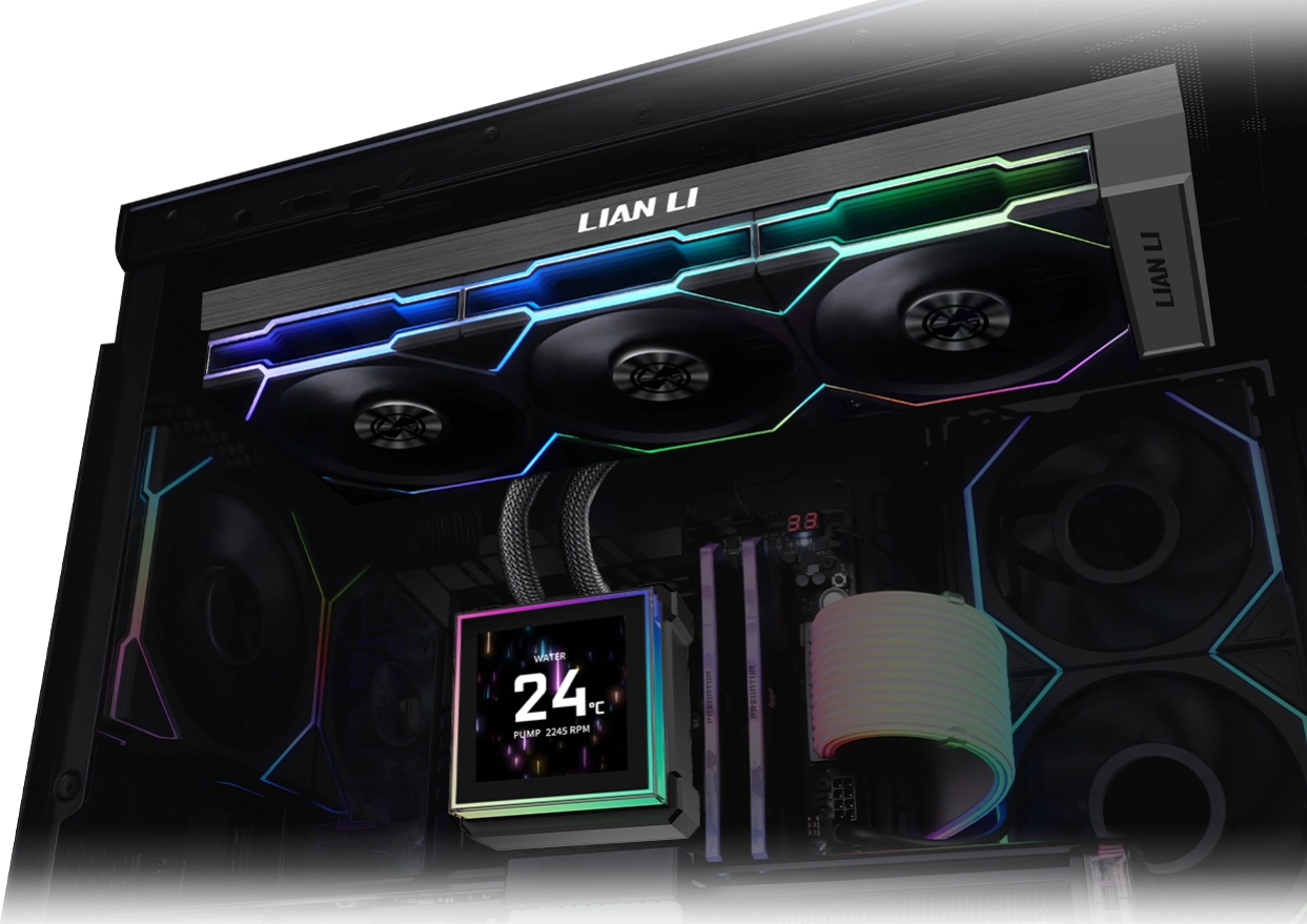 Lian Li HydroShift II LCD S AIO Brings Stunning Display And Powerful Lian Li HydroShift II LCD S AIO Brings Stunning Display And Powerful