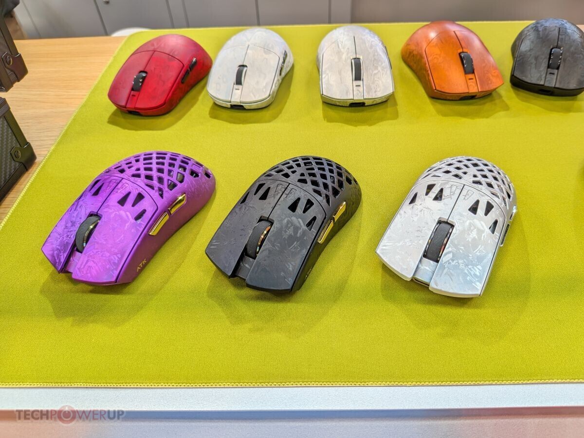 ATK Gear brings an exciting new Ghost carbon fiber gaming mouse to CES ...