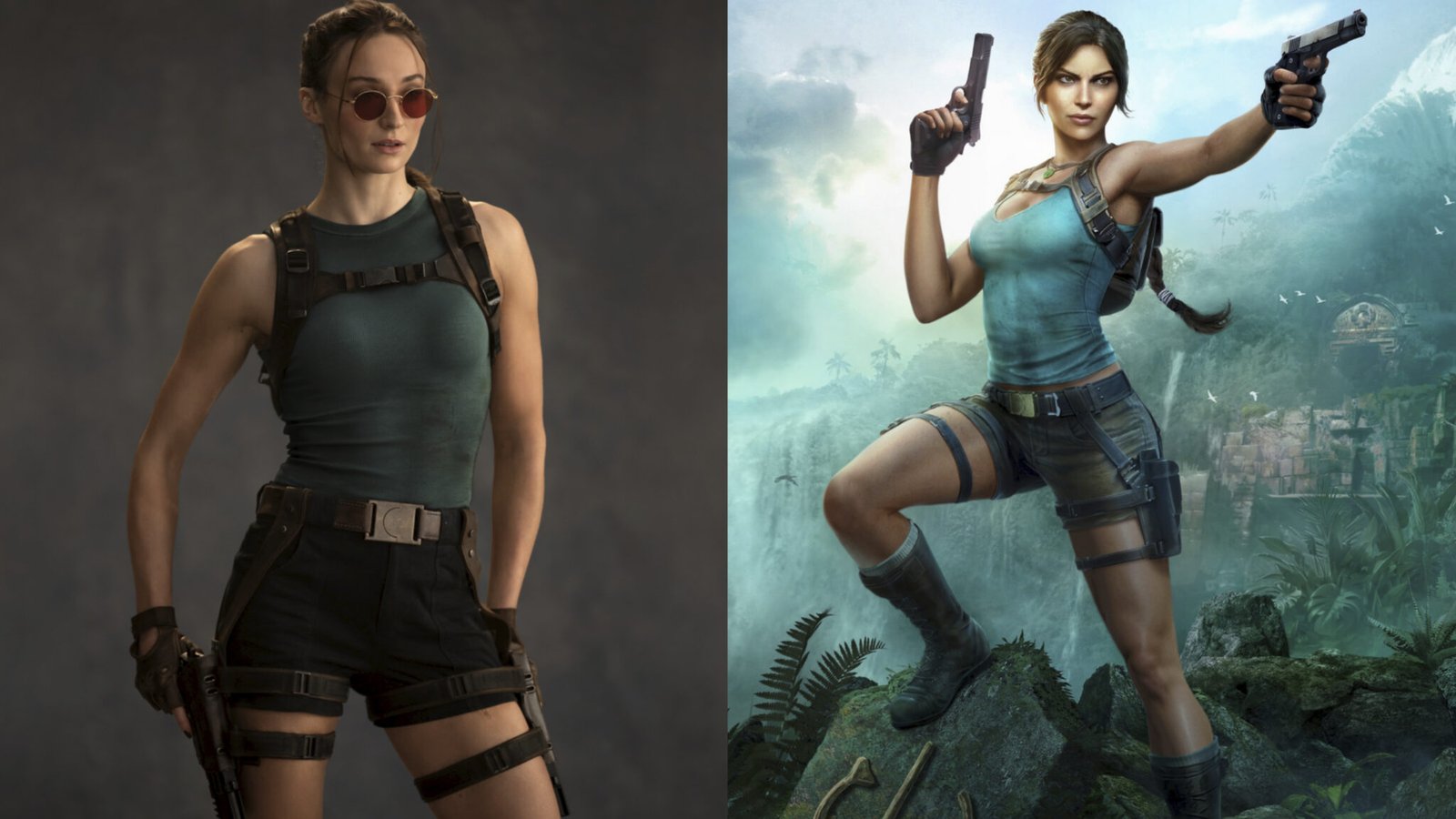 First look revealed Sophie Turner shines as Lara Croft in exciting Tomb ...